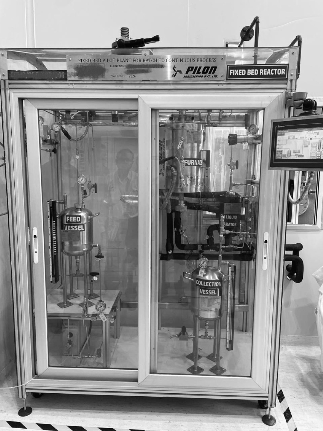 Flow reactor manufacture: precision and quality. - Pilon Engineering